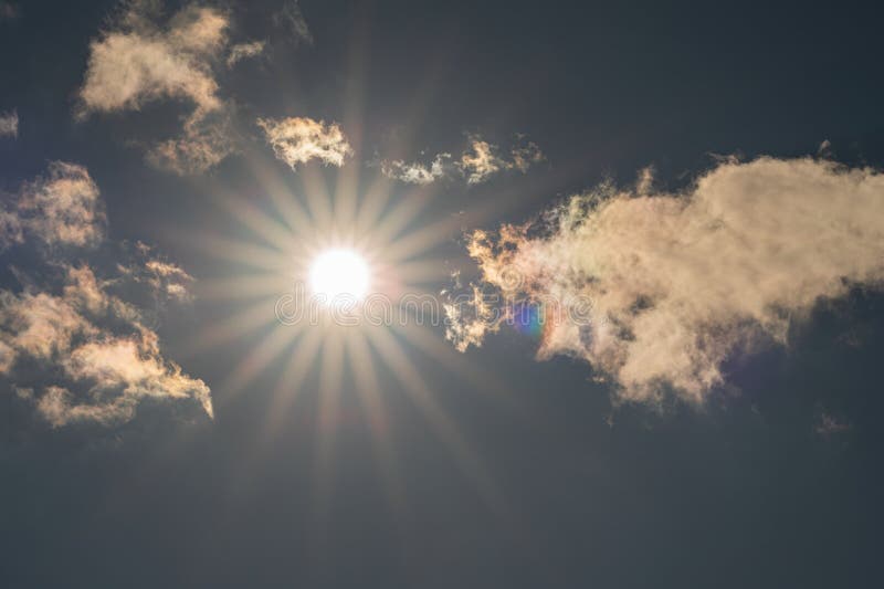 Spectacular Clouds in the Sky Stock Photo - Image of delicate ...