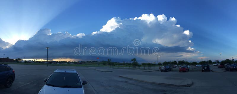Spectacular Clouds editorial stock photo. Image of rays - 67517128