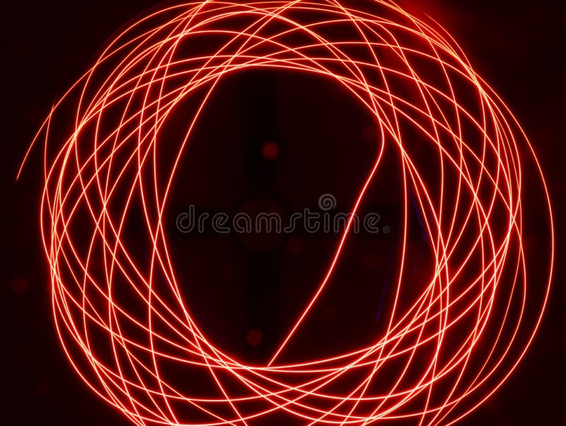 Spectacular Colored Lights with Geometric Shapes Special Effects Stock ...