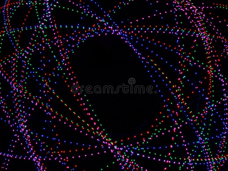 Spectacular Colored Lights with Geometric Shapes Special Effects Stock ...