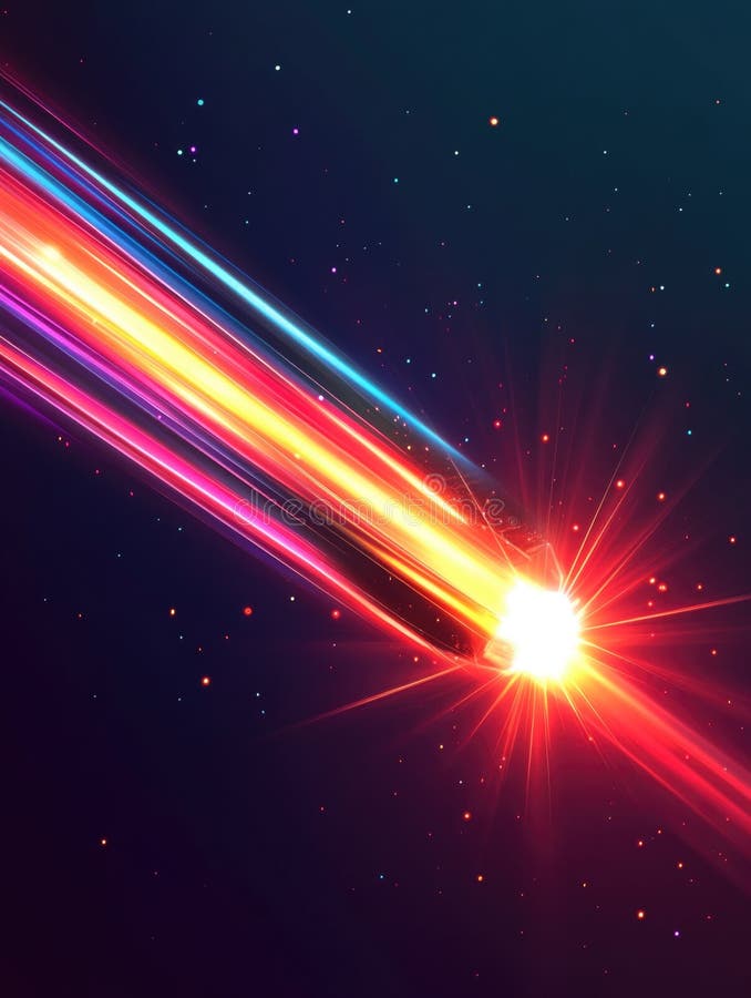 Spectacular Cosmic Phenomena Stock Image - Image of starburst, space ...