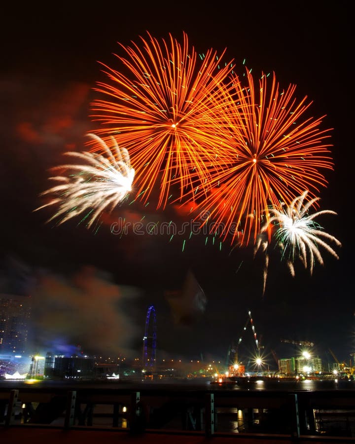 Spectacular fireworks stock image. Image of parade, colorful - 10223187