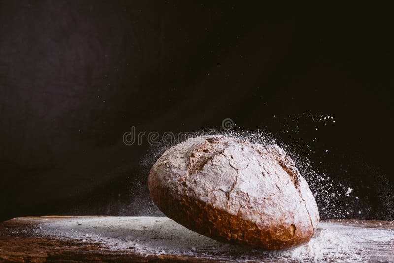 Flour Explosion Against Green Background Capturing Movement and Texture ...