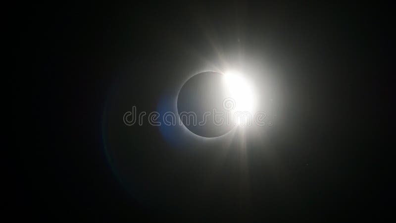 Spectacular Night Sky with a Stunning Solar Eclipse Stock Photo - Image of solar, glimmer: 286625632