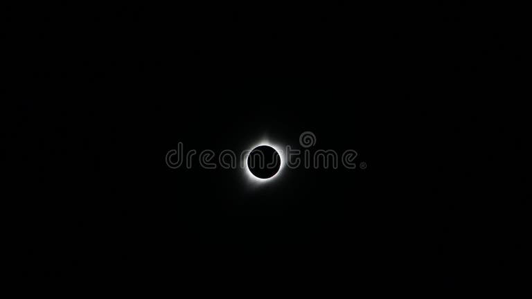 Spectacular Night Sky with a Stunning Solar Eclipse Stock Photo - Image ...