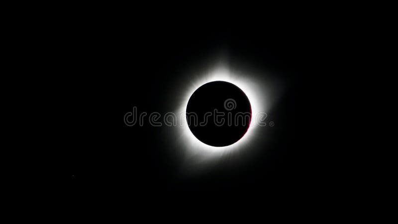 Spectacular Night Sky with a Stunning Solar Eclipse Stock Image - Image ...