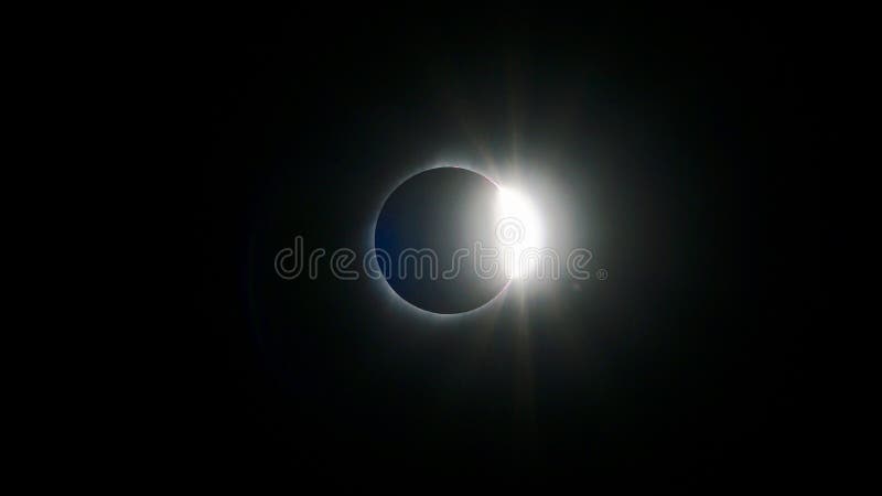 Spectacular Night Sky with a Stunning Solar Eclipse Stock Image - Image ...