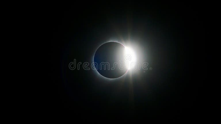 Spectacular Night Sky with a Stunning Solar Eclipse Stock Image - Image ...