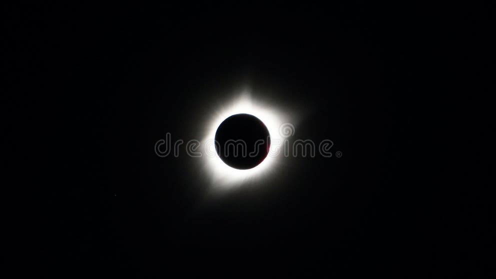 Spectacular Night Sky with a Stunning Solar Eclipse Stock Image - Image ...