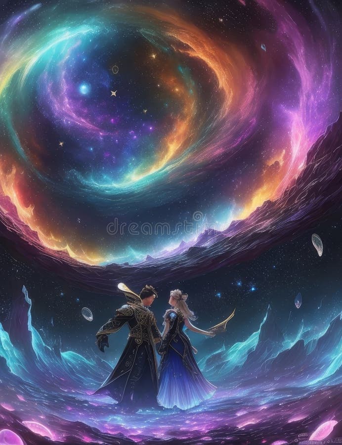 Spectacular Outer Space Background Including Earth Planet Stock Image ...