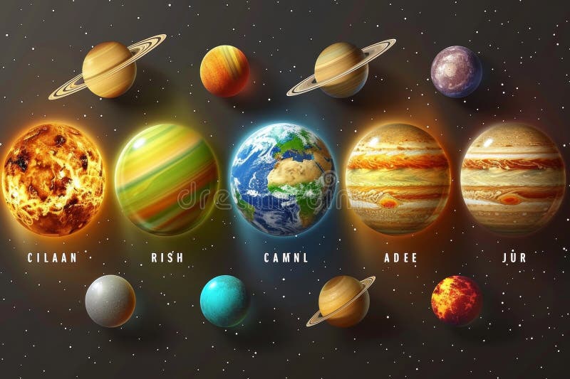 Spectacular Planetary Alignment Featuring All Eight Solar System ...