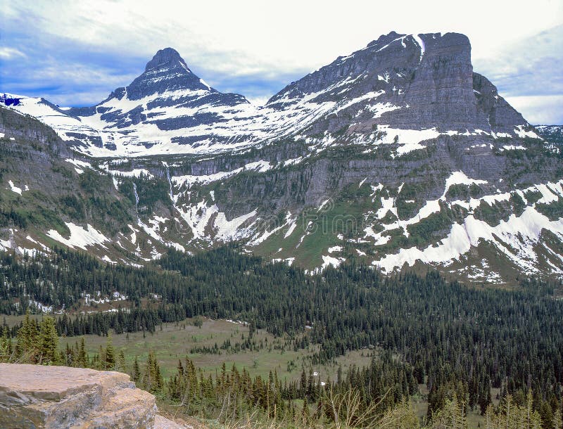 Spectacular Rocky Mountains Stock Image - Image of mountains, fineart ...