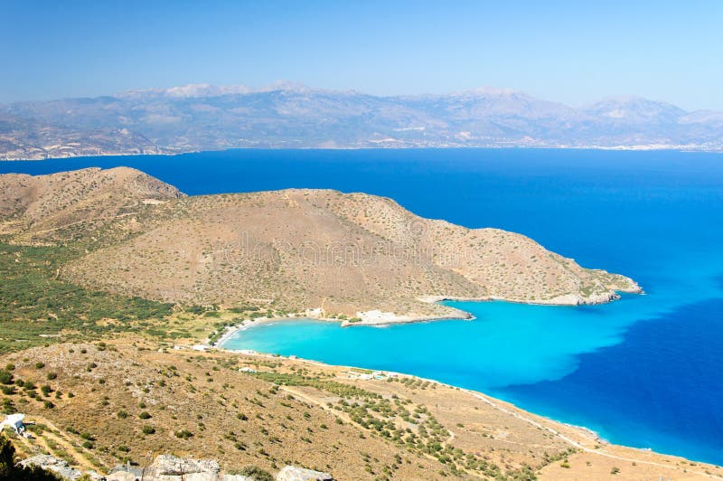 Spectacular Scenery from Crete Island Stock Image - Image of island ...