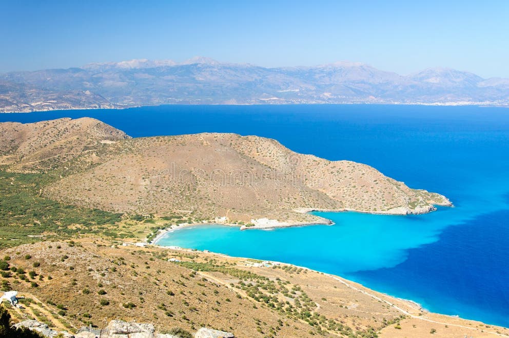 Spectacular Scenery from Crete Island Stock Image - Image of island ...