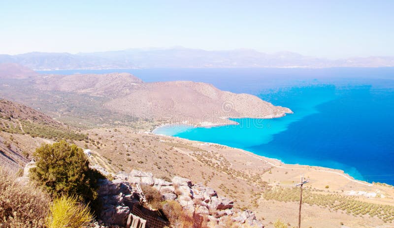 Spectacular Scenery from Crete Island Stock Photo - Image of greece ...