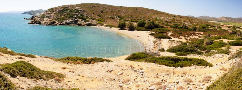 Spectacular Scenery from Crete Island Stock Image - Image of pure ...