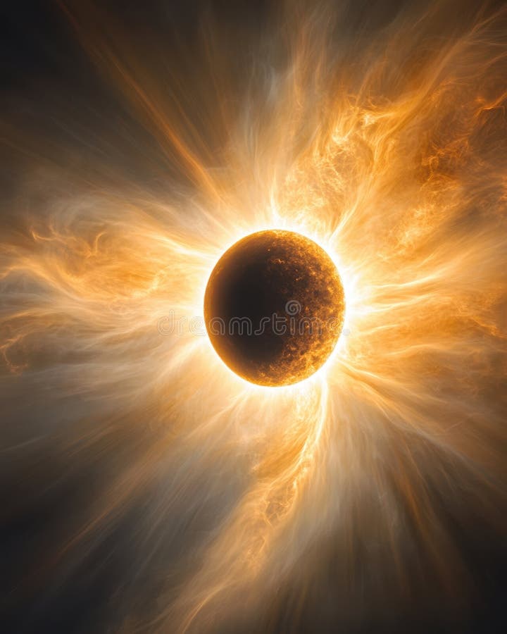 Spectacular Solar Eclipse Reveals Dazzling Corona and Crescent Sun ...