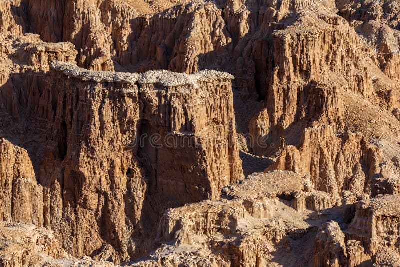 Spectacular View of the Volcanic Clay Formations at Cathedral Gorge ...