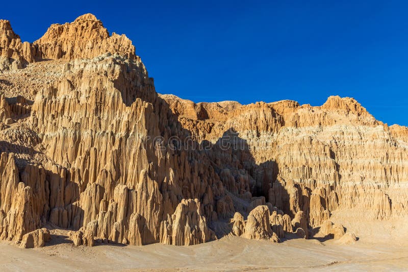 Spectacular View of the Volcanic Clay Formations at Cathedral Gorge ...