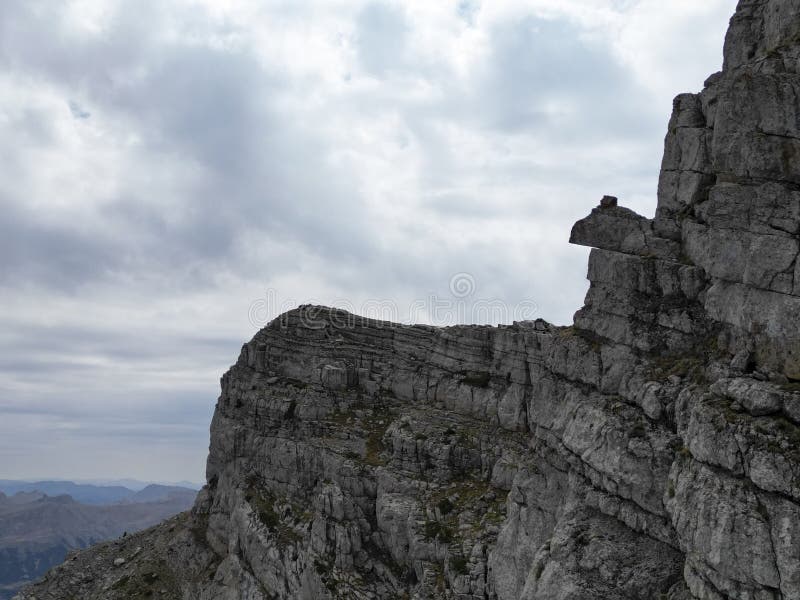 Spectacular Views of Cliffs and Risky Cliffs Stock Image - Image of ...