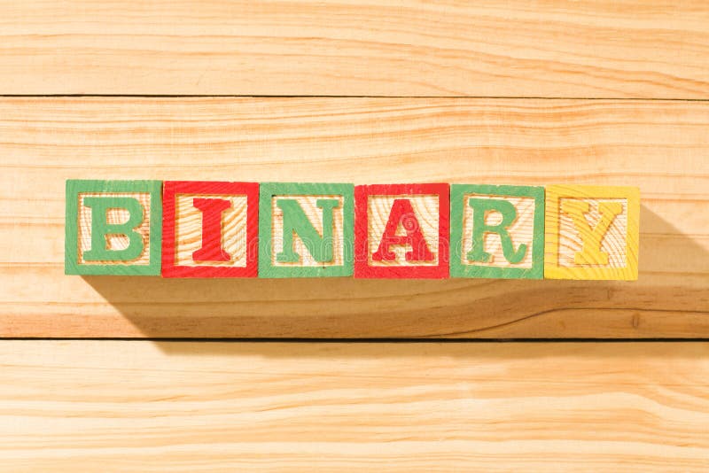 The word BINARY stock photo. Image of programming, concept - 114386792