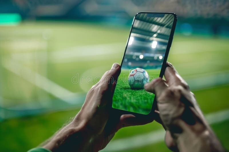 Spectator Capturing the Live Football Match through a Smartphone Camera ...