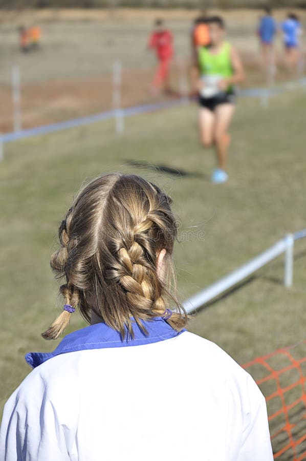 Spectator Watchinga Popular Race Editorial Image - Image of sports ...