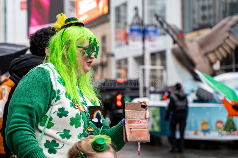 Spectators Watching the St. Patrick S Day Parade 2025 in Toronto ...
