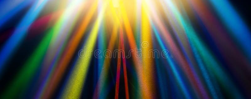 Spectral Color Rays Background. a Wide Blurred Background on the Theme ...
