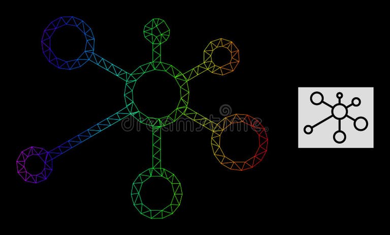 Link Nodes Icon Stock Illustrations – 777 Link Nodes Icon Stock ...