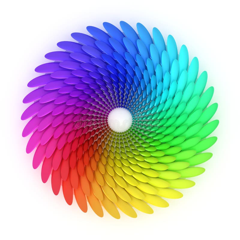 Spectrum Three Gender Symbol Composition Icon of Spheric Dots Stock ...