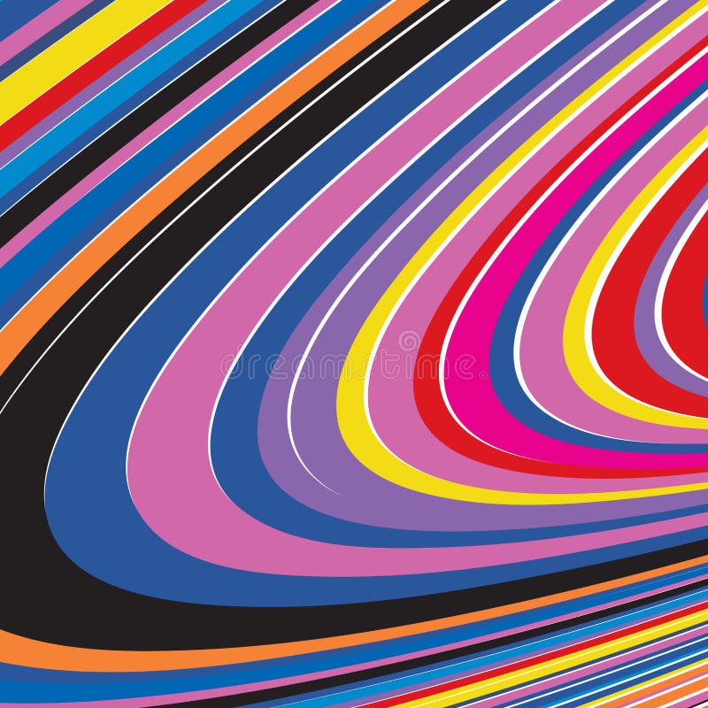 Spectrum Abstract Rainbow Stripe Space Milky Way Galaxy Vector ...