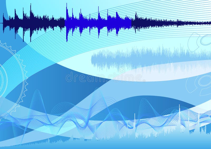 Spectrum analyzer stock illustration. Illustration of musical - 5600842