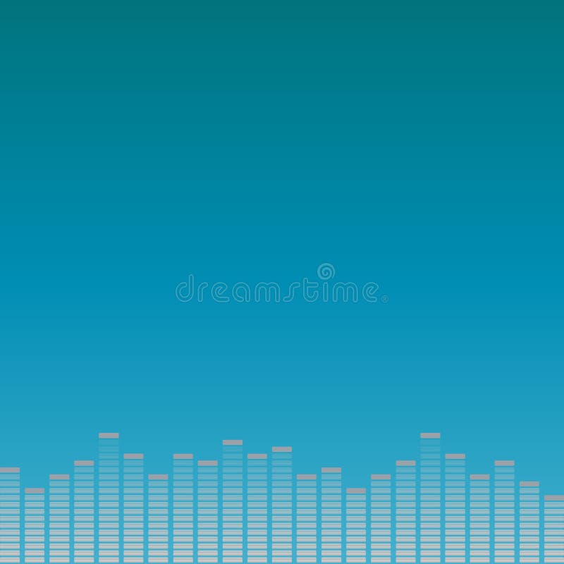 Spectrum analyzer stock vector. Illustration of yellow - 32240667