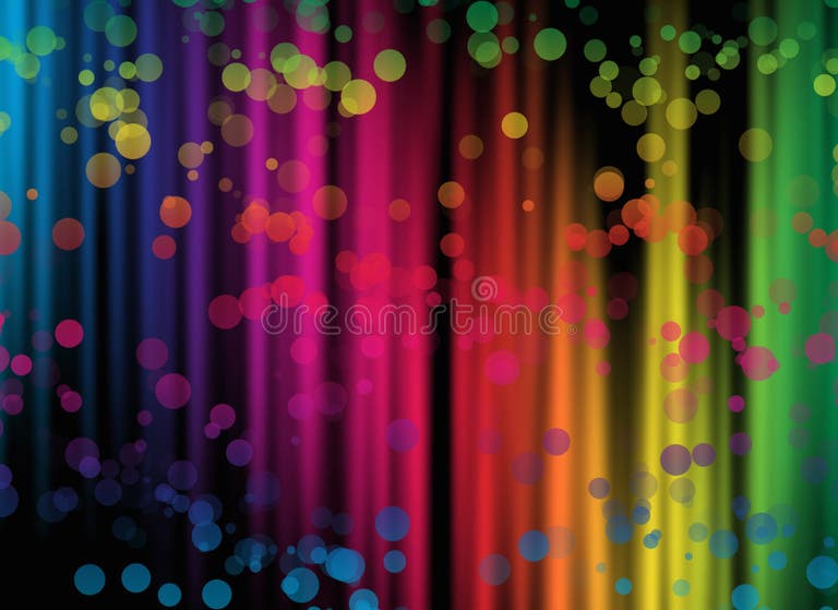 Rainbow Colours Spectrum Business Card Background Stock Illustrations ...