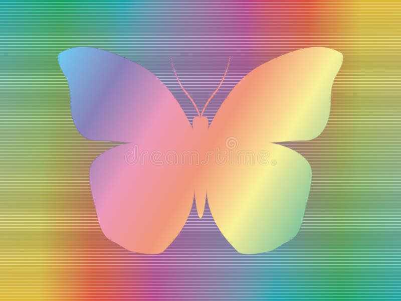Spectrum butterfly stock vector. Illustration of bright - 28971757