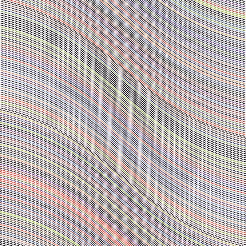 Spectrum Colorful Wave Stripe Square Dots Wave Background Pattern ...