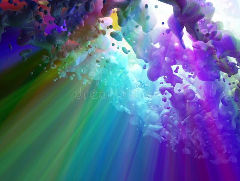 Spectrum Flow, Above stock illustration. Illustration of flowing - 9849685