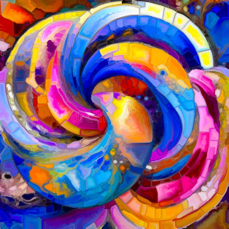 Spectrum Genesis stock illustration. Illustration of spiritual - 331362428