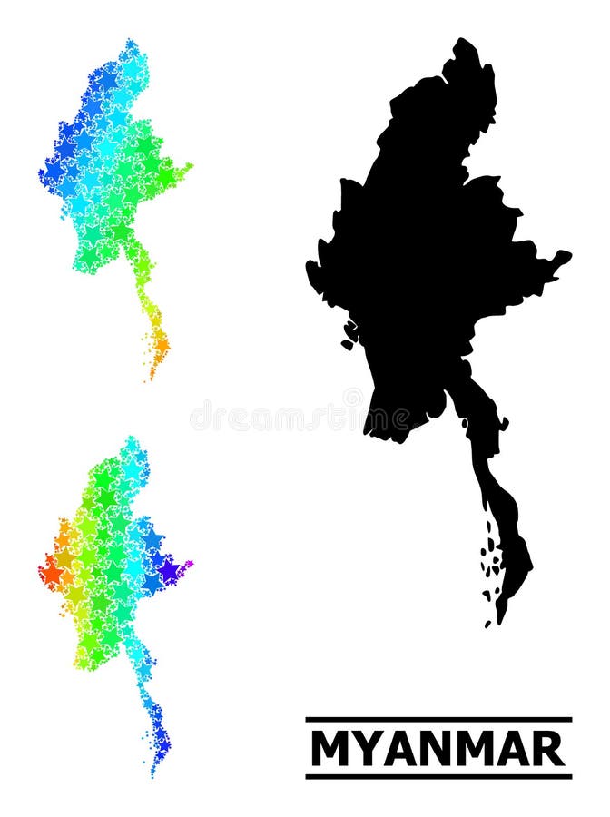 Myanmar Collage Stock Illustrations – 225 Myanmar Collage Stock ...