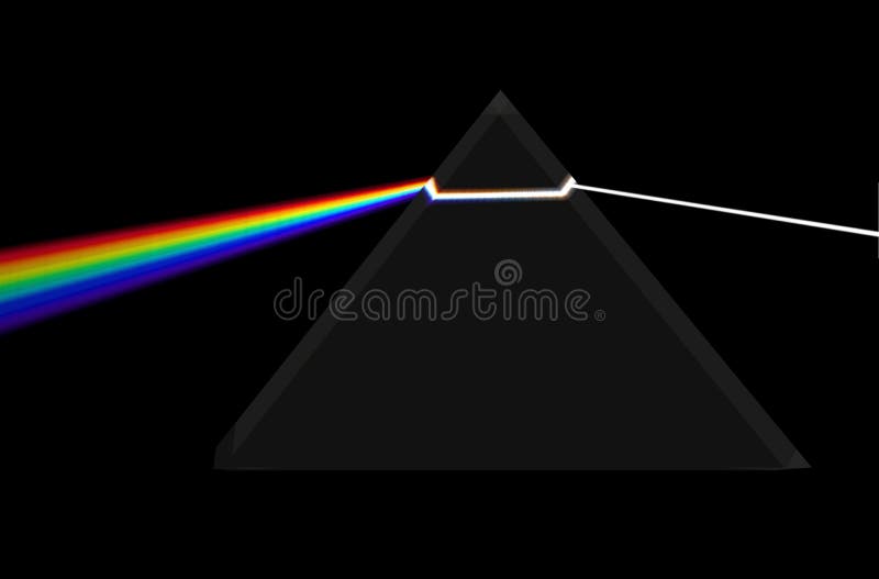 Spectrum of light stock image. Image of decorative, illustrated - 32408891