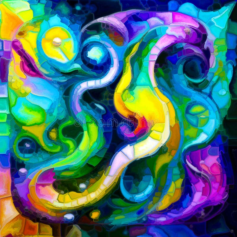 Spectrum Matrix stock illustration. Illustration of elegance - 327309045