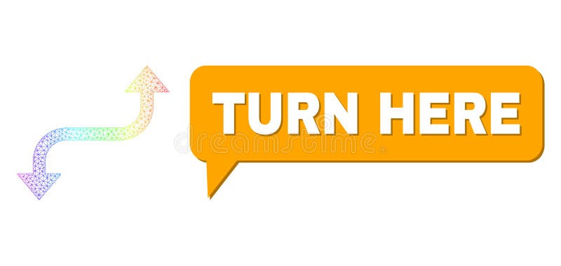 Turn Here Arrow Stock Illustrations – 67 Turn Here Arrow Stock ...