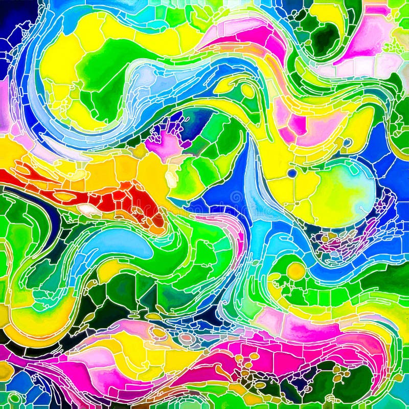 Spectrum Pulse Interplay stock photo. Image of imagination - 335872222