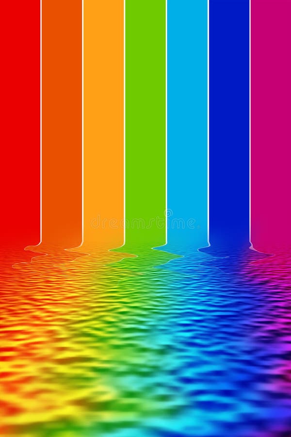 Spectrum reflection stock illustration. Illustration of green - 71562841