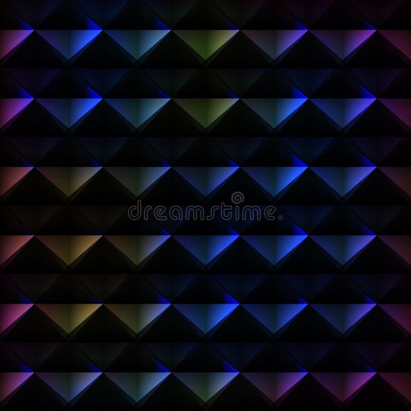 Spectrum triangle pattern stock vector. Illustration of abstraction ...