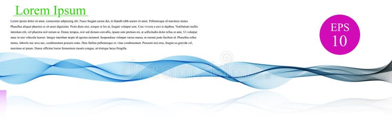 Spectrum Wave Color. Abstract Wavy Vector Background, Colored Waved ...