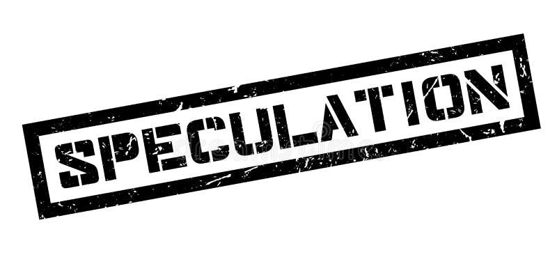 Speculation rubber stamp stock illustration. Illustration of speculate ...