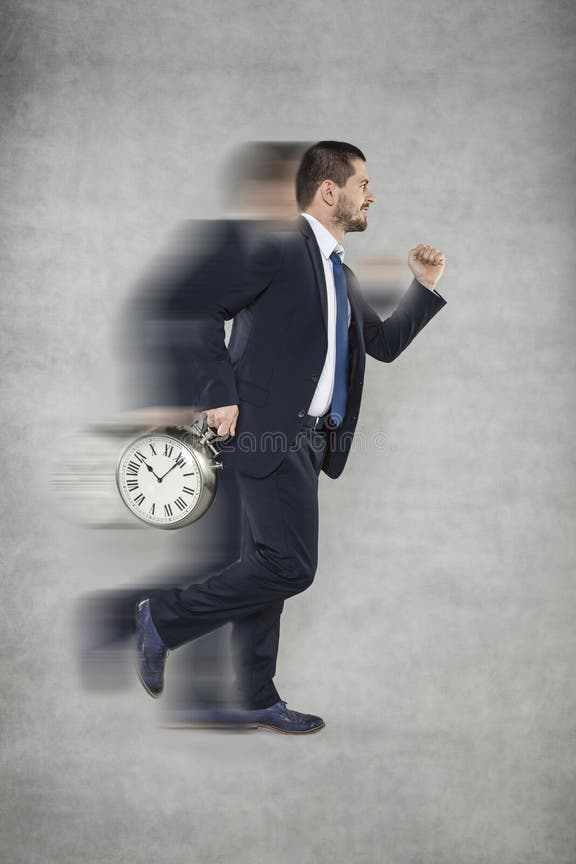 Sped, Rush and Stress this is Life Stock Photo - Image of late ...