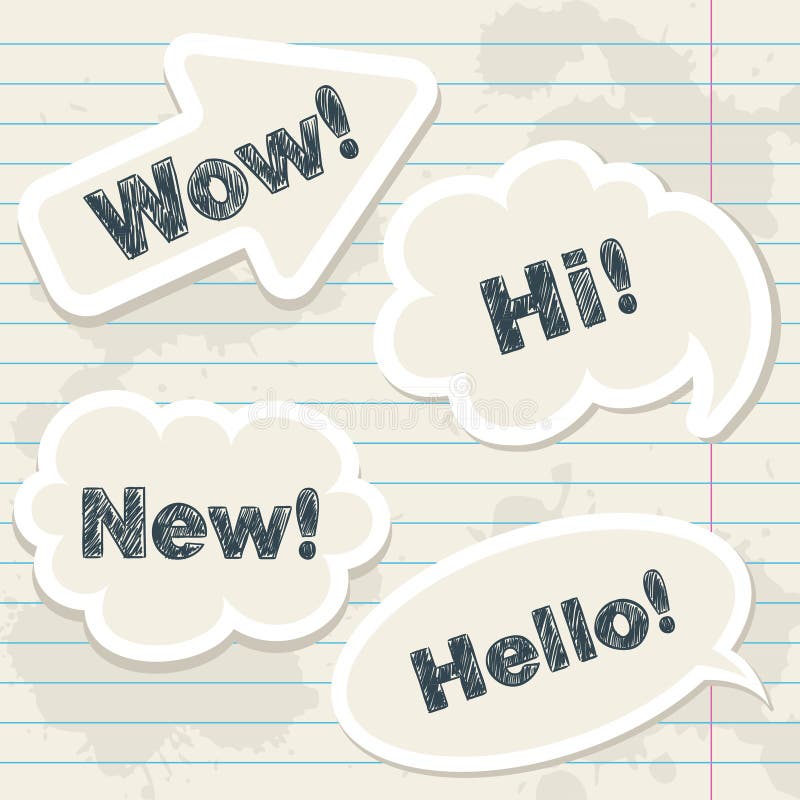 Hi There Lettering. Handwritten Brush Calligraphy. Hi There Text in a ...